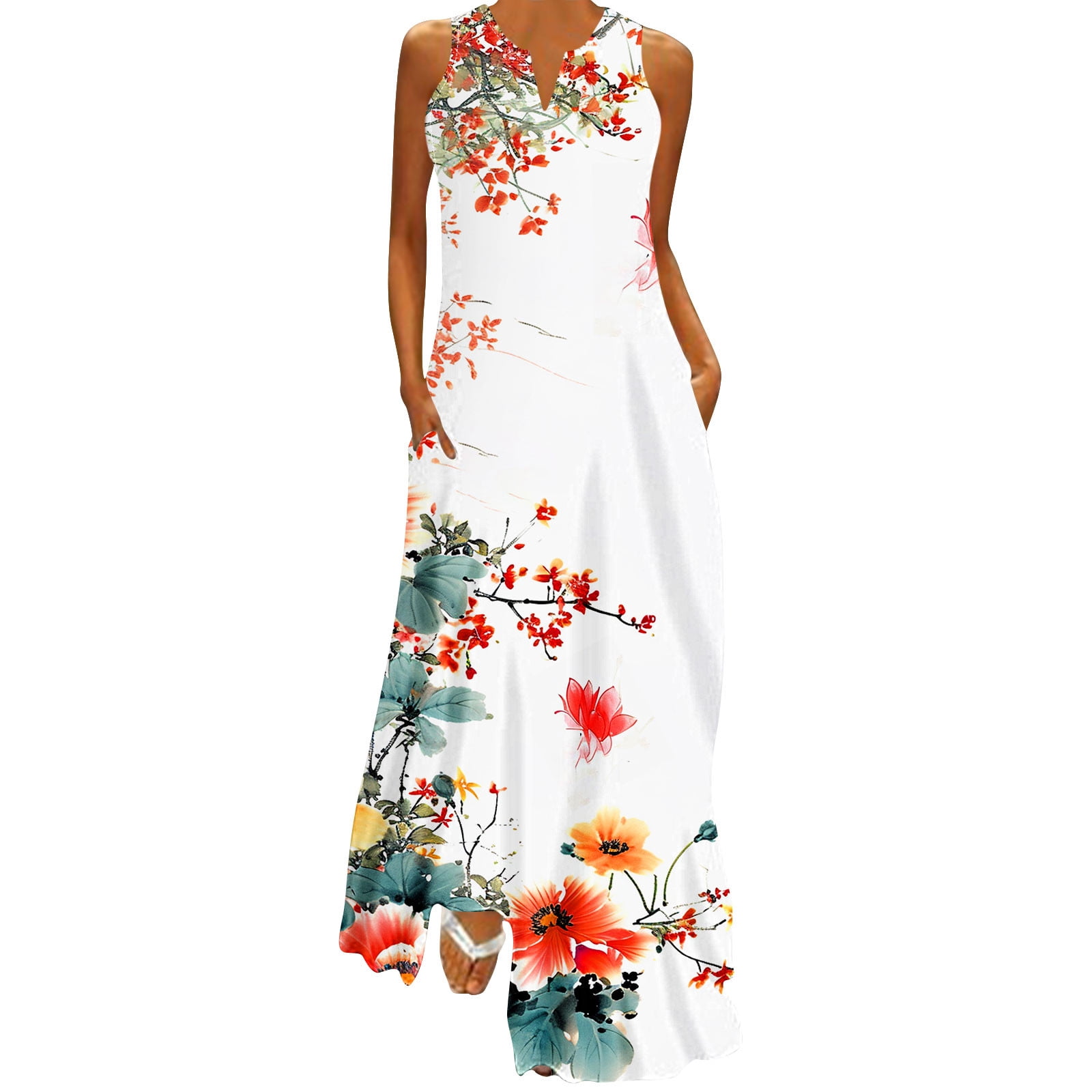 Mitankcoo 2024 Summer Sundresses for Women - Lotus Flower Graphic ... Mitankcoo 2024 Summer Sundresses for Women - Lotus Flower Graphic ...