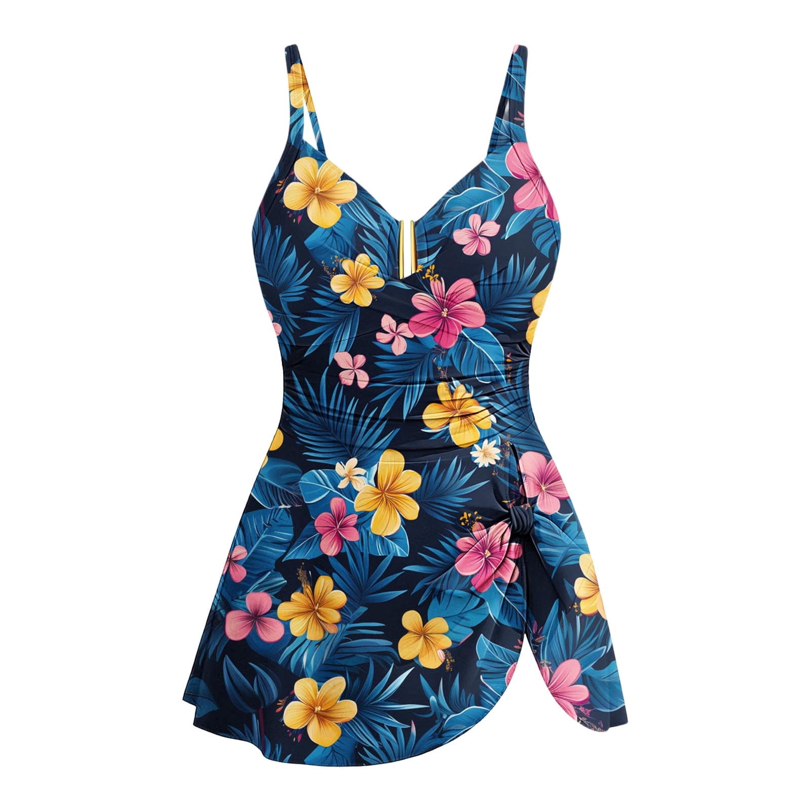 Mitankcoo Girls One Piece Swimsuits Fashion Print Built-in-Bra ...