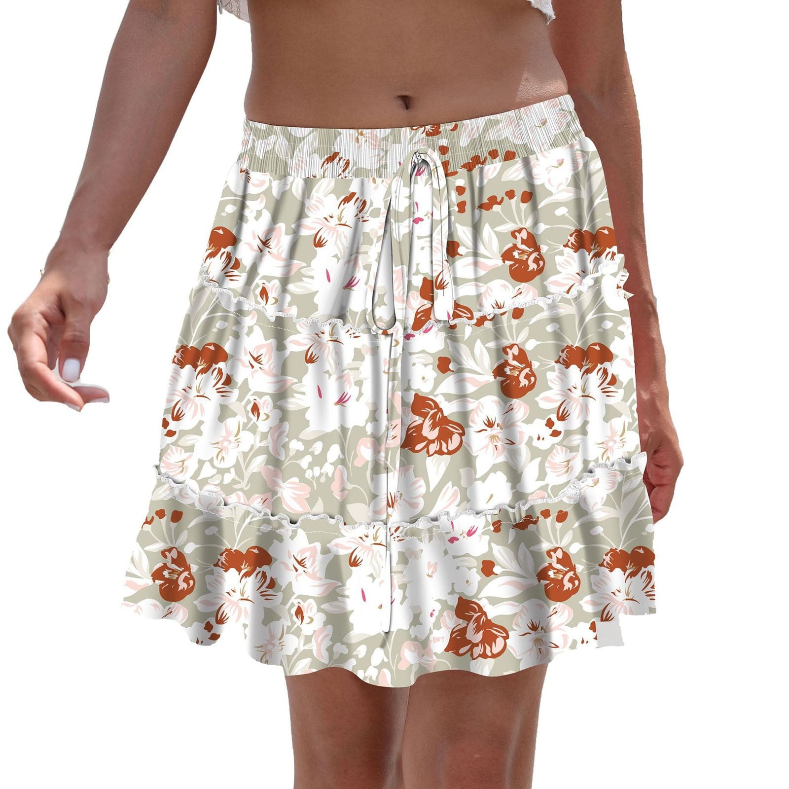 Mitankcoo Women Dresses 2024 Summer - Floral Print Pleated Skater Skirt ... Mitankcoo Women Dresses 2024 Summer - Floral Print Pleated Skater Skirt ...