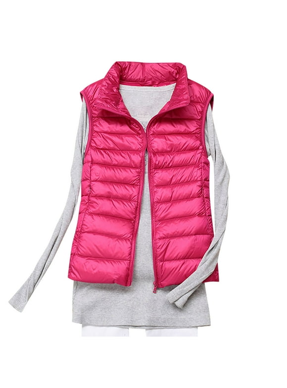 Pink Puffer Vest