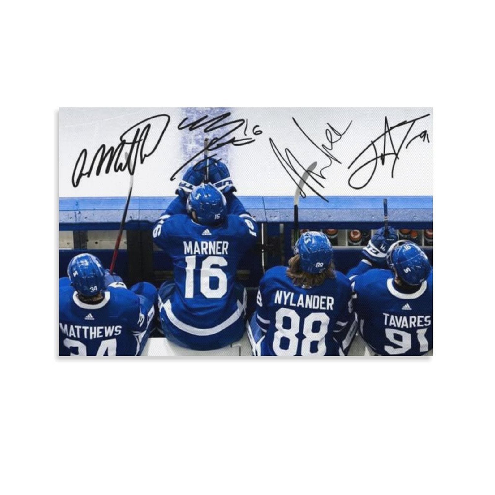 Mitch Marner Auston Matthews William Nylander John Tavares Poster ...