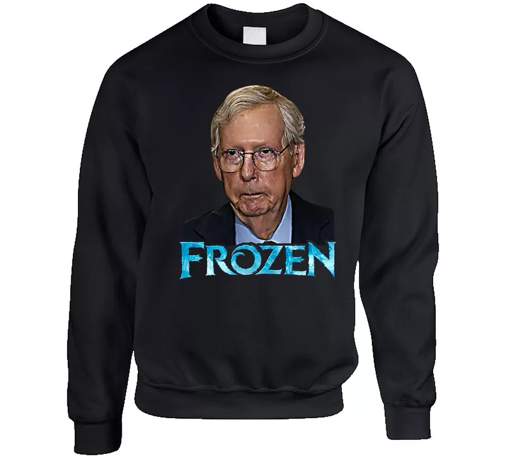 Mitch McConnell Freeze Meme Crewneck Sweatshirt – Perfect for Fans of ...