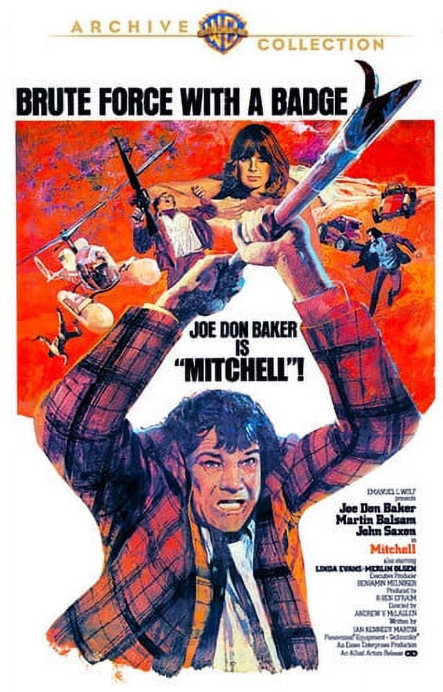 Mitchell (DVD), Warner Archives, Action & Adventure - Walmart.com