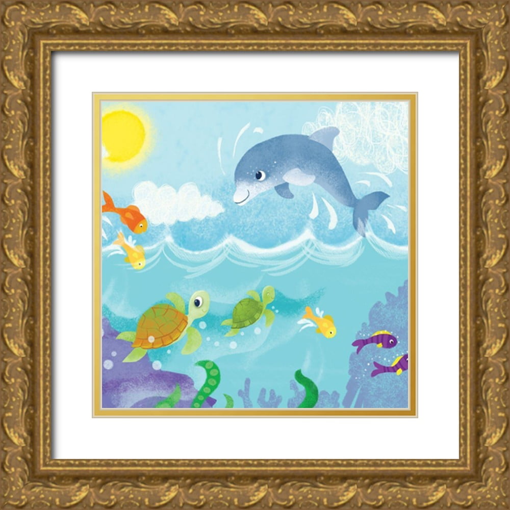 Mitchell, Melanie 20x20 Gold Ornate Wood Framed with Double Matting ...