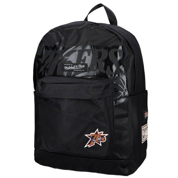 Mitchell & Ness Black Philadelphia 76ers Team Backpack - Walmart.com
