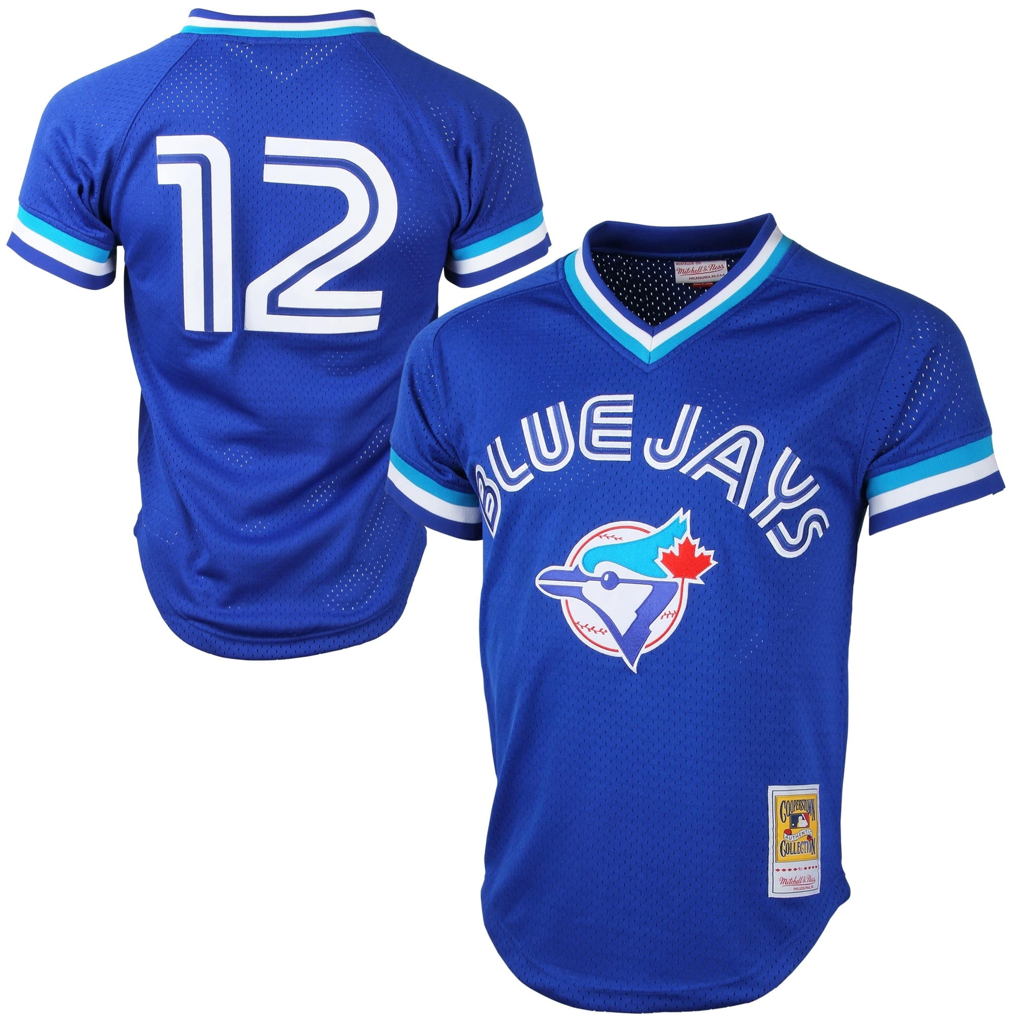Mitchell & Ness Roberto Alomar Toronto Blue Jays Cooperstown Collection ...