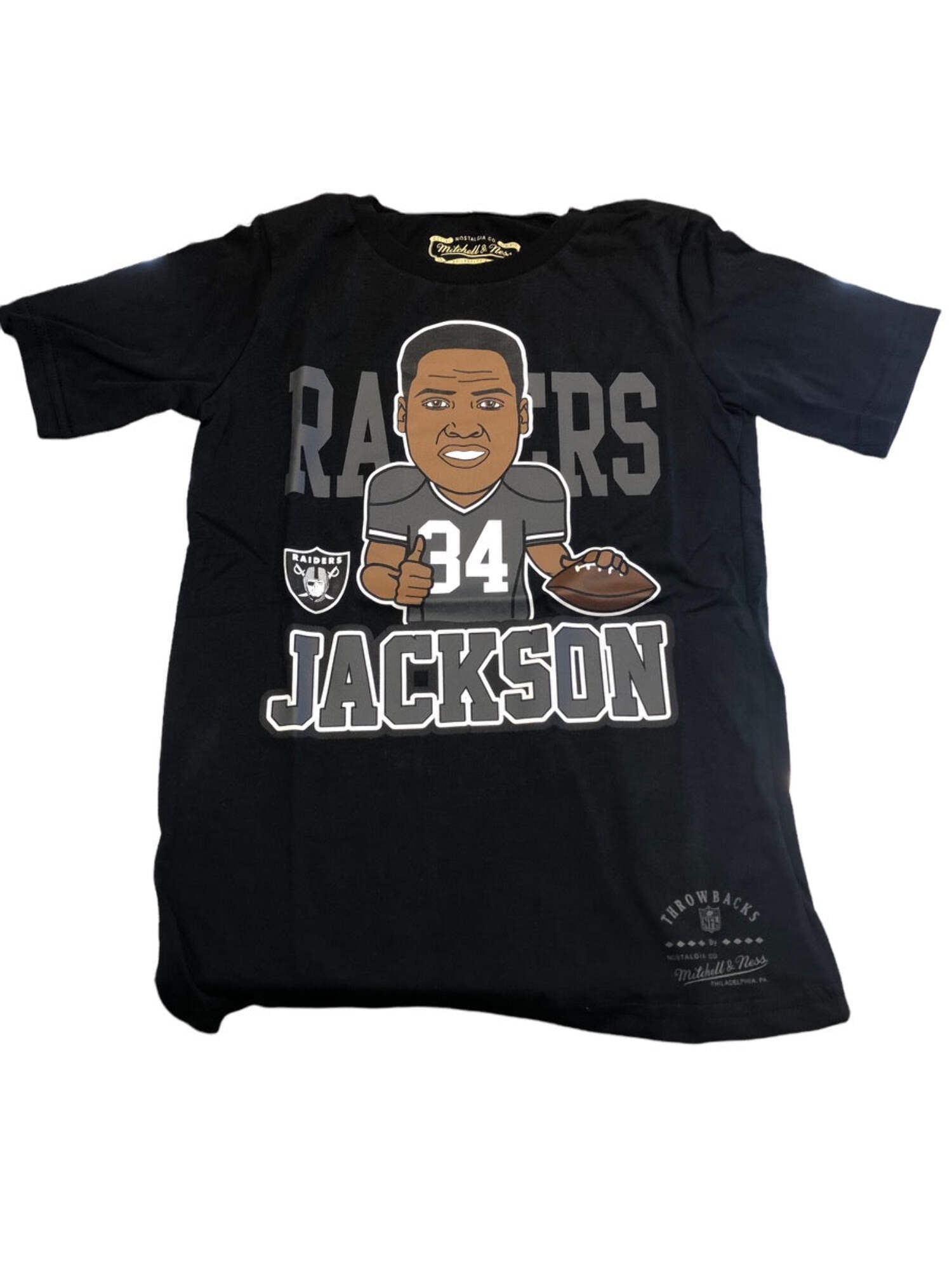 Mitchell Ness Youth NFL Bo Jackson Throwback Player Tee - Walmart ...