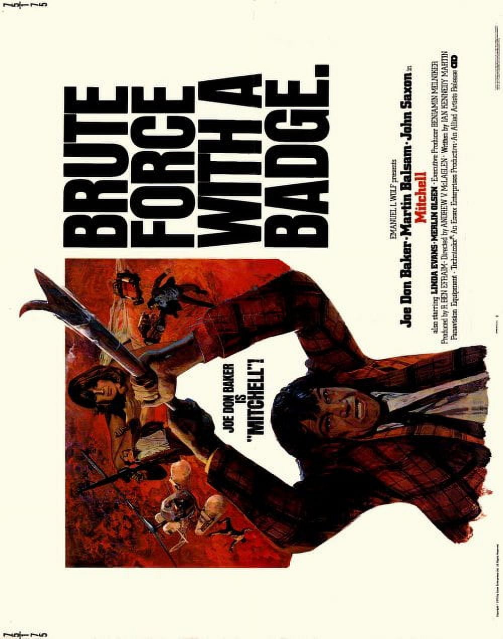 Mitchell - movie POSTER (Half Sheet Style A) (22" x 28") (1975 ...