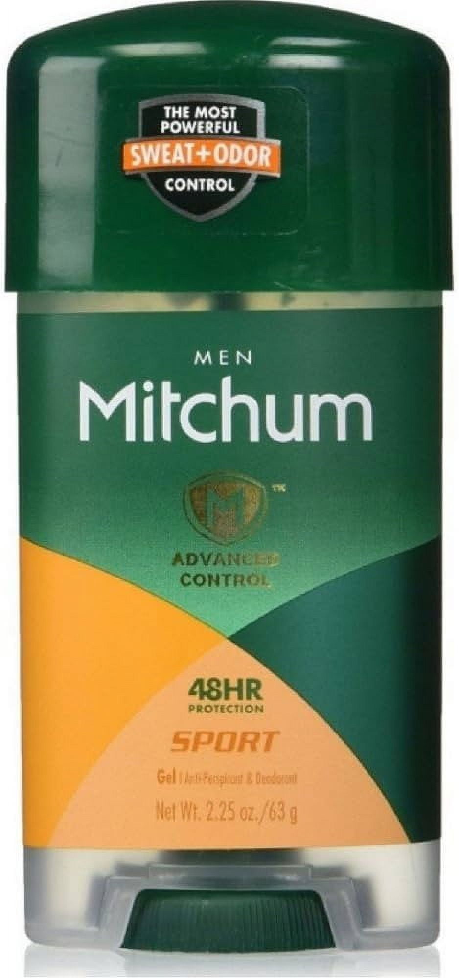 Mitchum Clear Gel Antiperspirant And Deodorant, Sport - 2.25Oz, 2 Pack ...