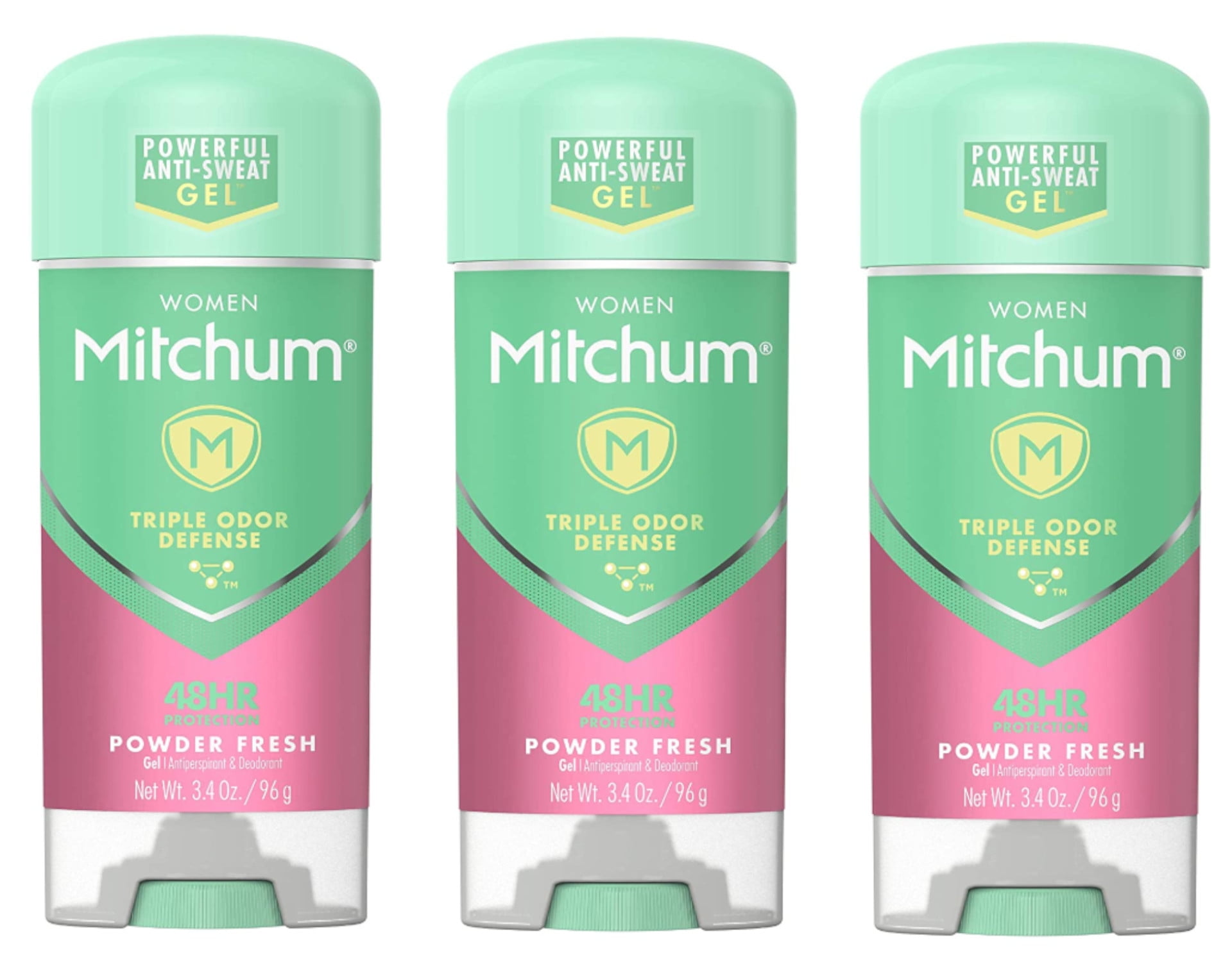 Mitchum For Women Triple Odor Defense Anti-Perspirant Underarm ...