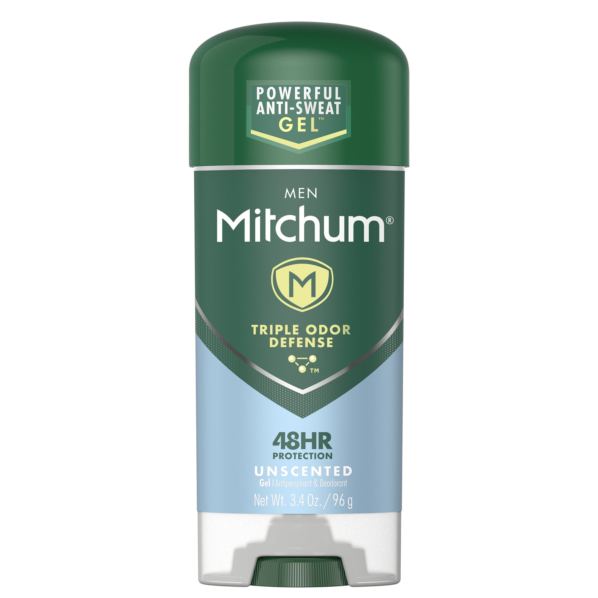 Mitchum, Men Gel Antiperspirant Deodorant, Unscented, 3.4 oz - Walmart.com