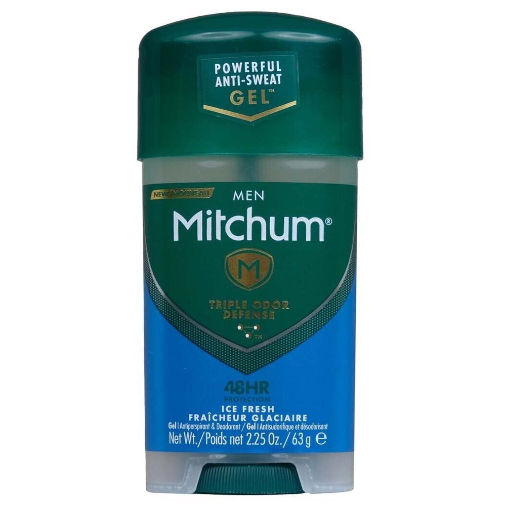 Mitchum Men Triple Odor Defense Gel Antiperspirant and Deodorant Ice ...