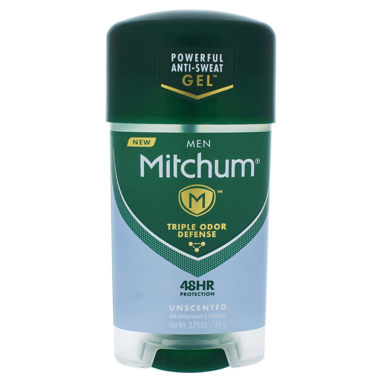 Mitchum Men's Unscented Power Gel Anti-Perspirant & Deodorant Twin Pack ...
