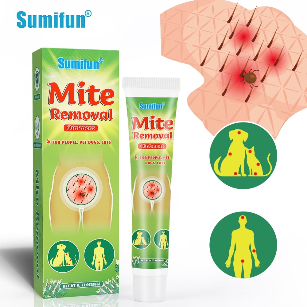 Mite Removal Ointments Anti Itching Scabies Kill Head Lice Treatment ...