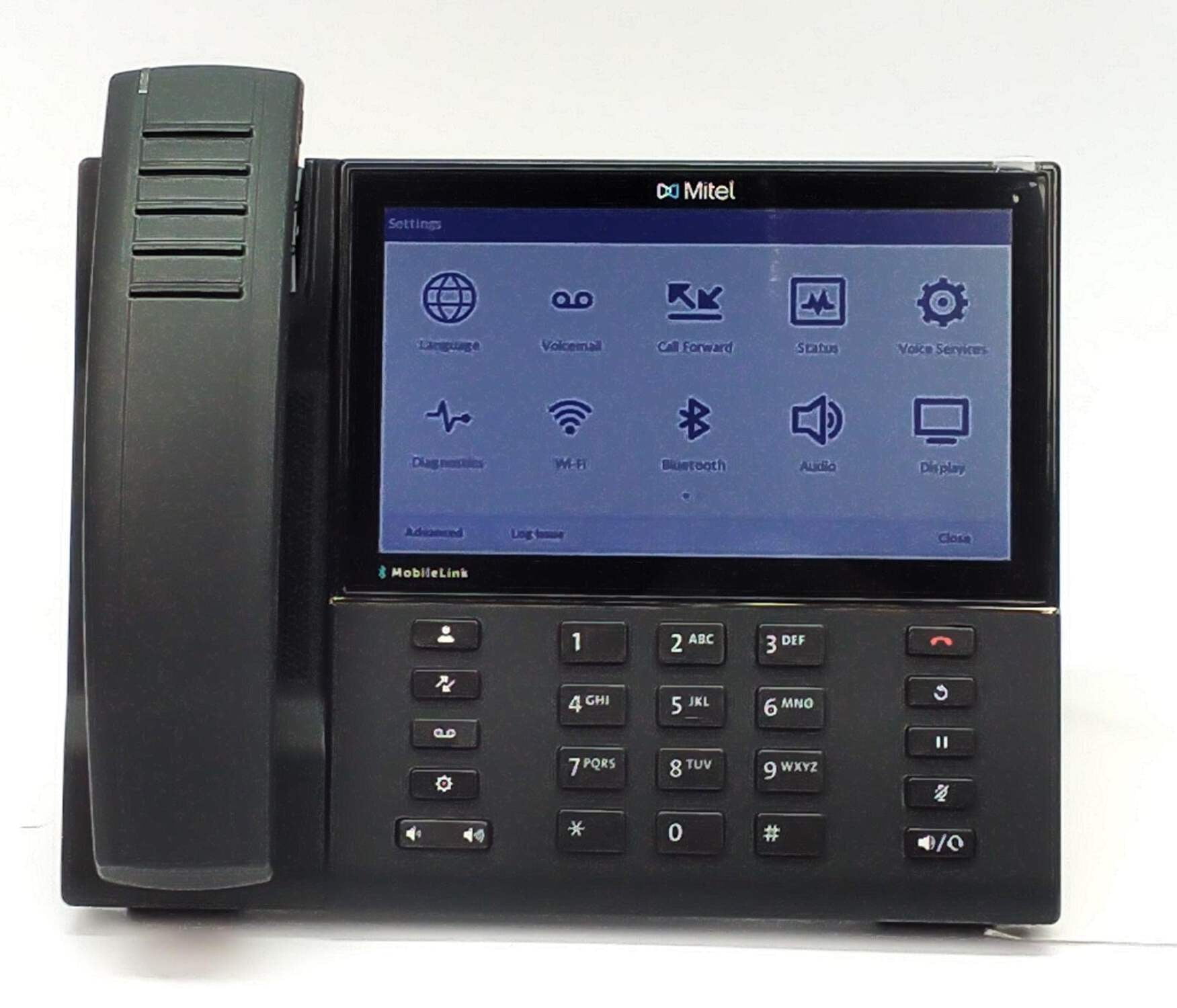 Mitel MiVoice 6940 IP Phone Bluetooth 7'' Touchscreen Desktop Phone ...