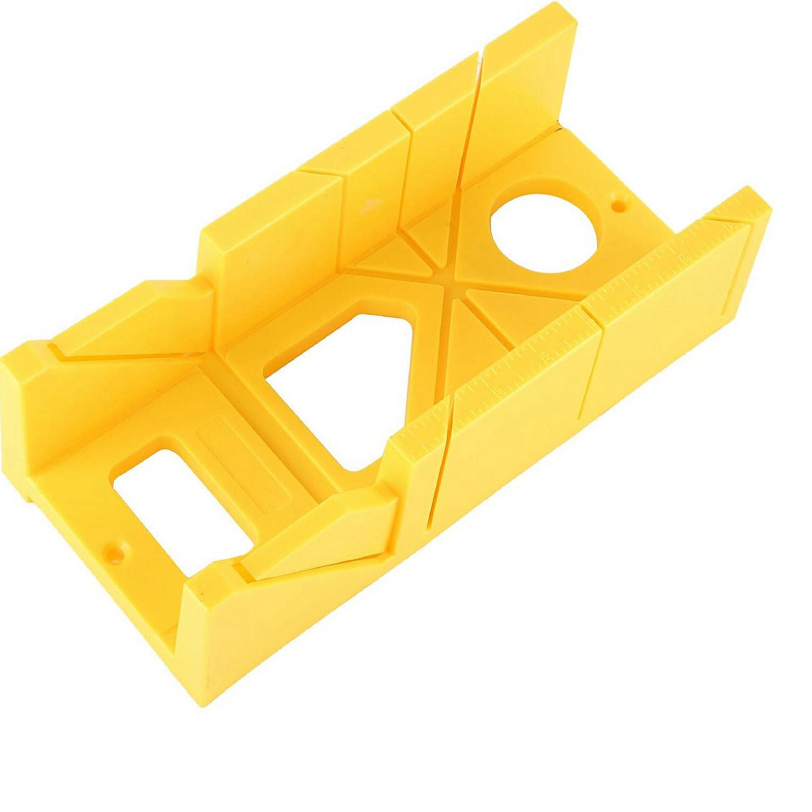 Miter Box 12 Inch, with Ruler Graduation, 45 Degree, 135 Degree Preset ...