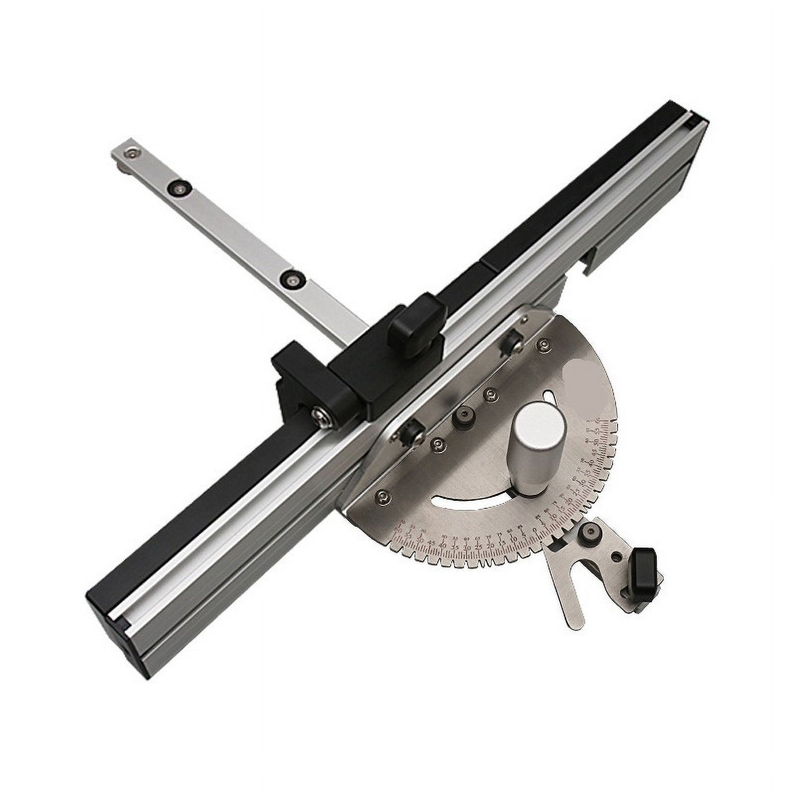 Miter Gauge Fence with Track Stop Table Saw Router Woodworking Bench ...