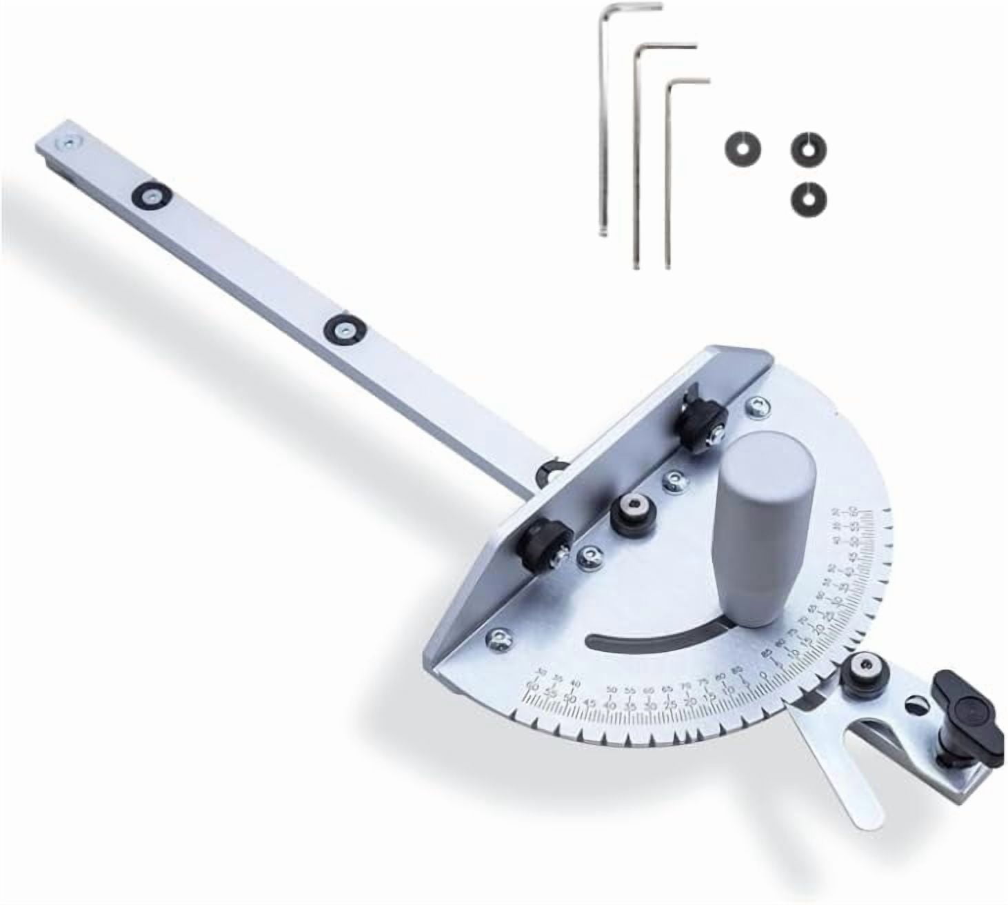 Miter Gauge, Miter Gauge with 27 Angle Stops, Miter Fence with 45 ...