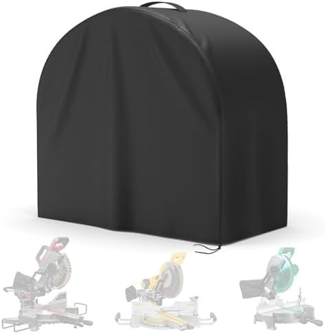 Miter Saw Cover, Waterproof Dustproof Portable Table Saw Cover,Fit for ...