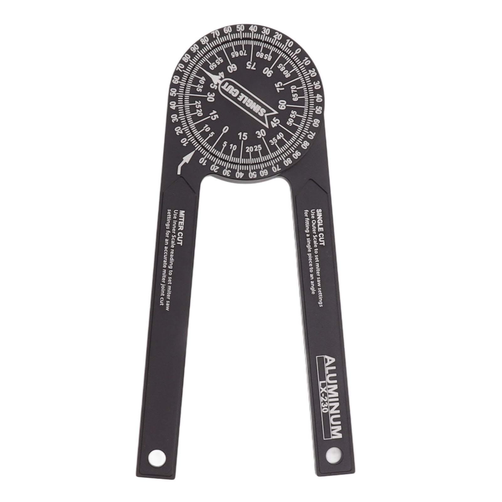Miter Saw Protractor Accurate 2 Laser Engraving Scales Efficient ...