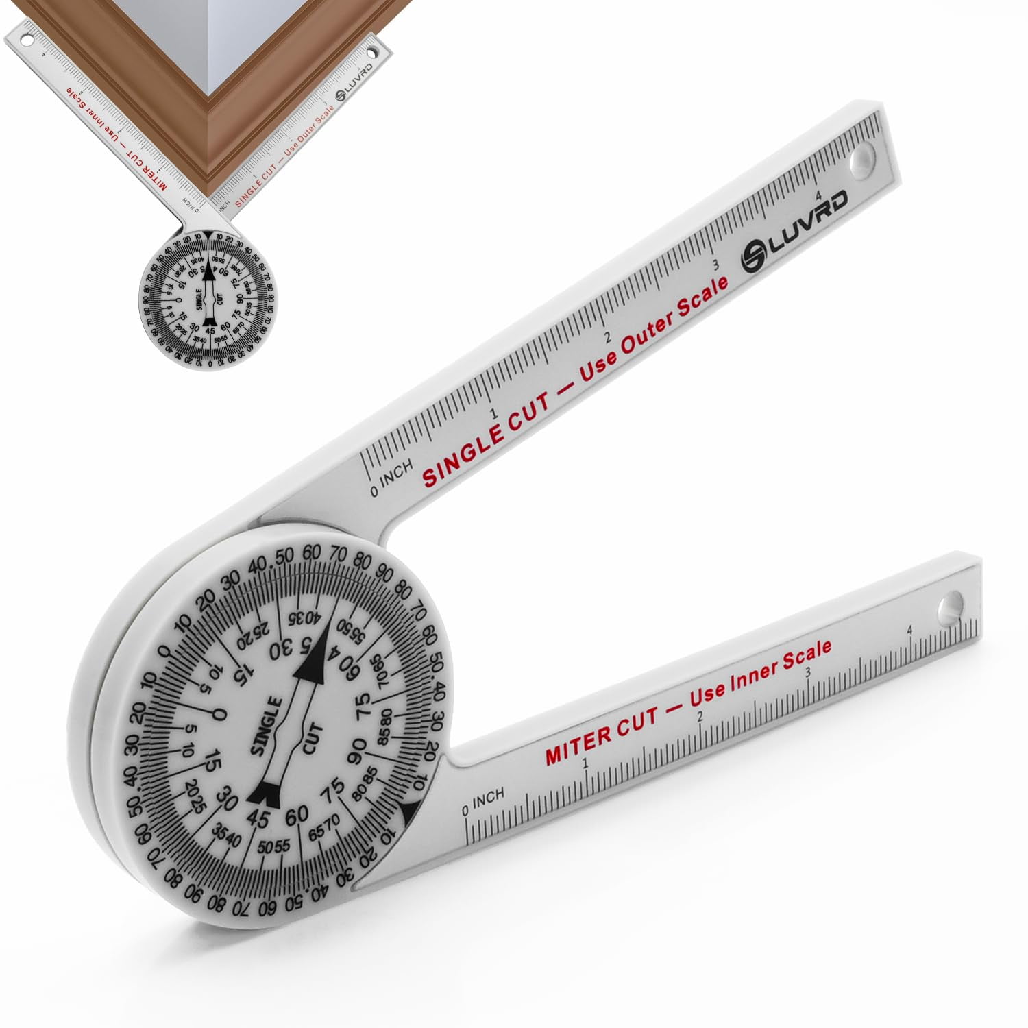 Miter Saw Protractor, Professional Miter Angle Finder for Woodworking Replaces the Model #505P-7 ...