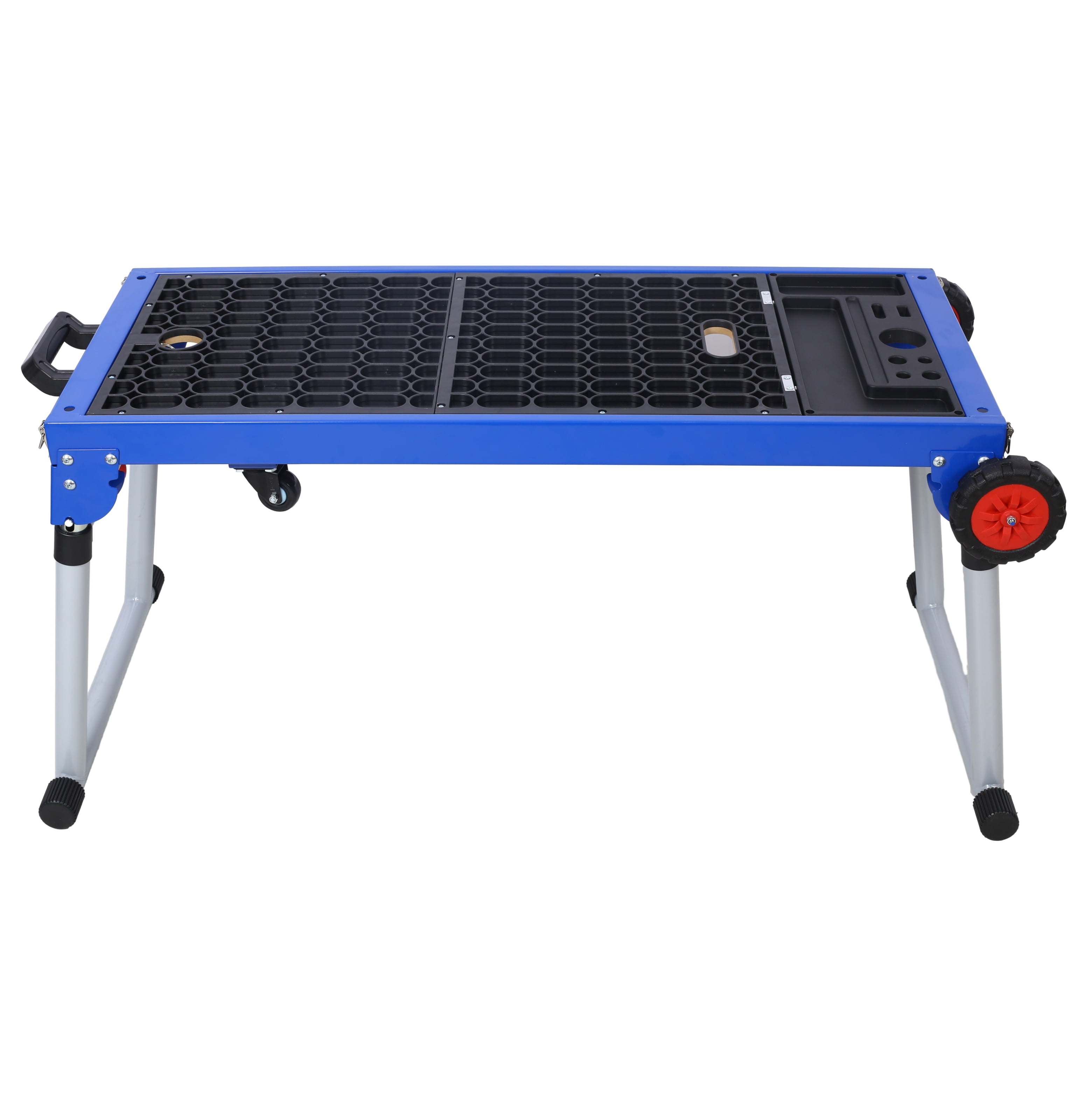 Miter Saw Stand, 5-in-1 Portable Workbench, Quick Folding Work Table ...
