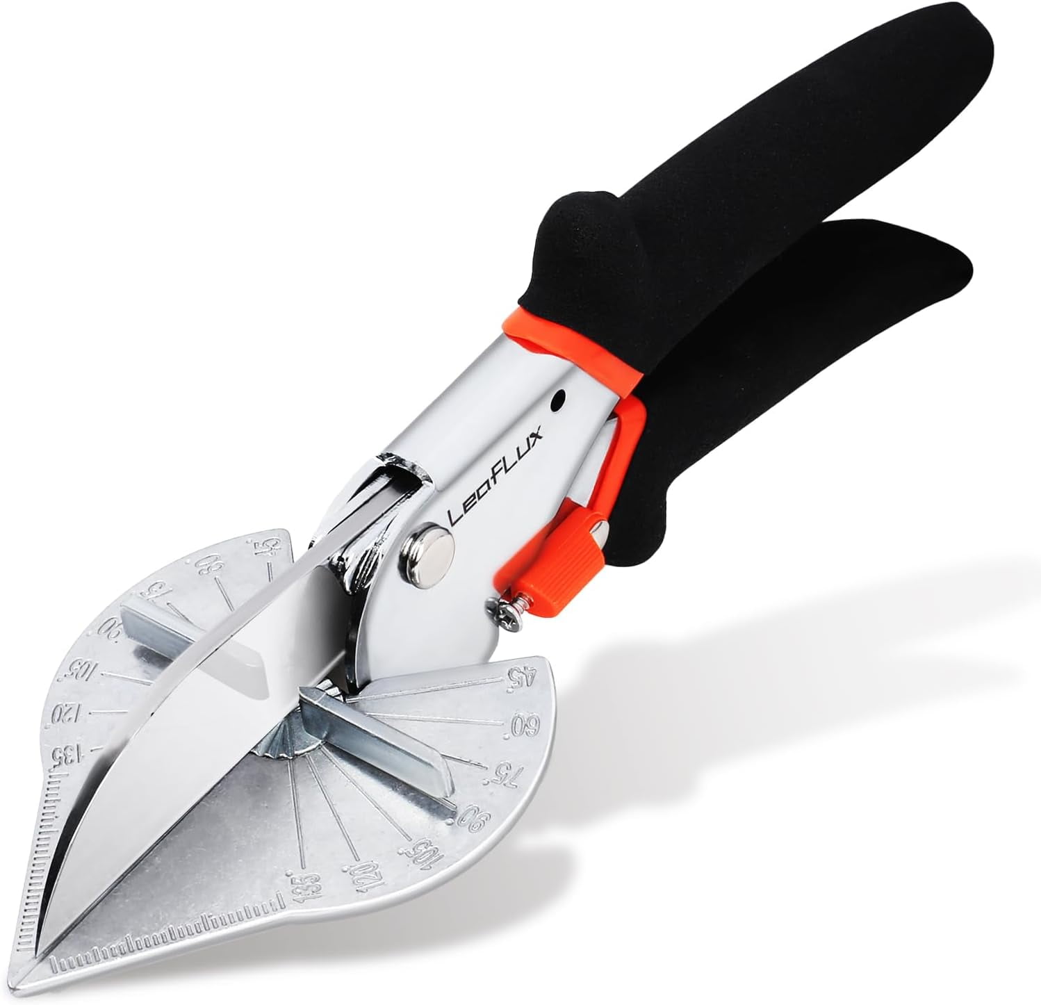 Miter Shears for Wood Trim, Adjustable 45°-135° Multi-Angle Handheld ...