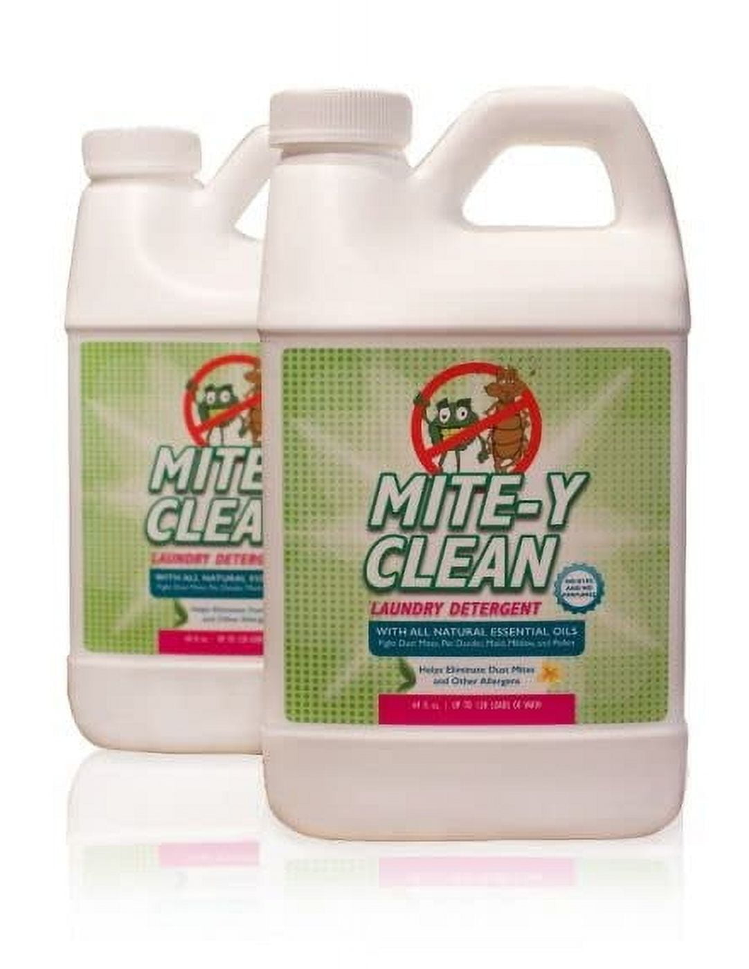 Mitey Clean All-Natural & Allergy Free Laundry Detergent - 64 Fl Oz 2 ...