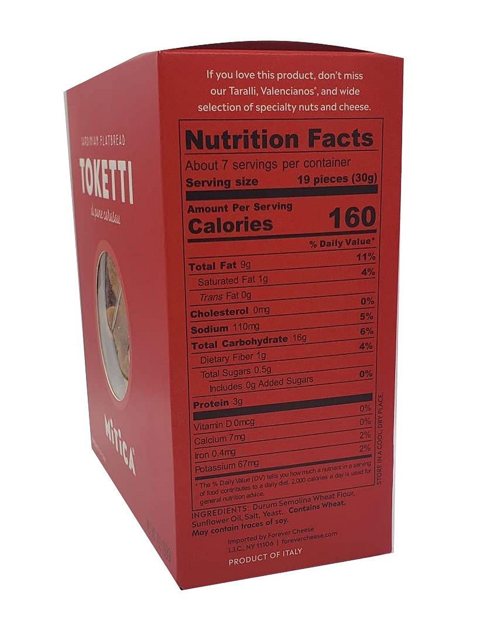 Mitica | IT361 Toketti di Pane Carasau | Sardinian Flatbread | 7oz ...