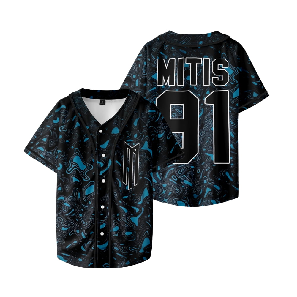 Mitis Merch Uniform Men/Women Baseball Jersey For EDM Festivals ...