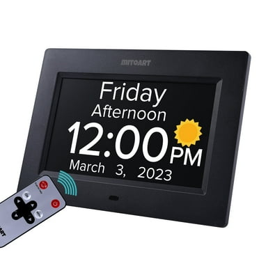 Better Homes & Gardens Sunrise Digital Alarm Clock with Tranquil Sleep ...