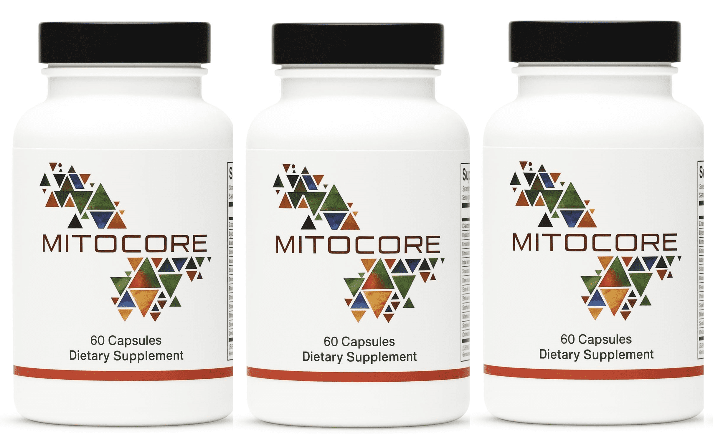 Mitocore Dietary Supplement For Unisex 60 Capsules [3 pack] - Walmart.com