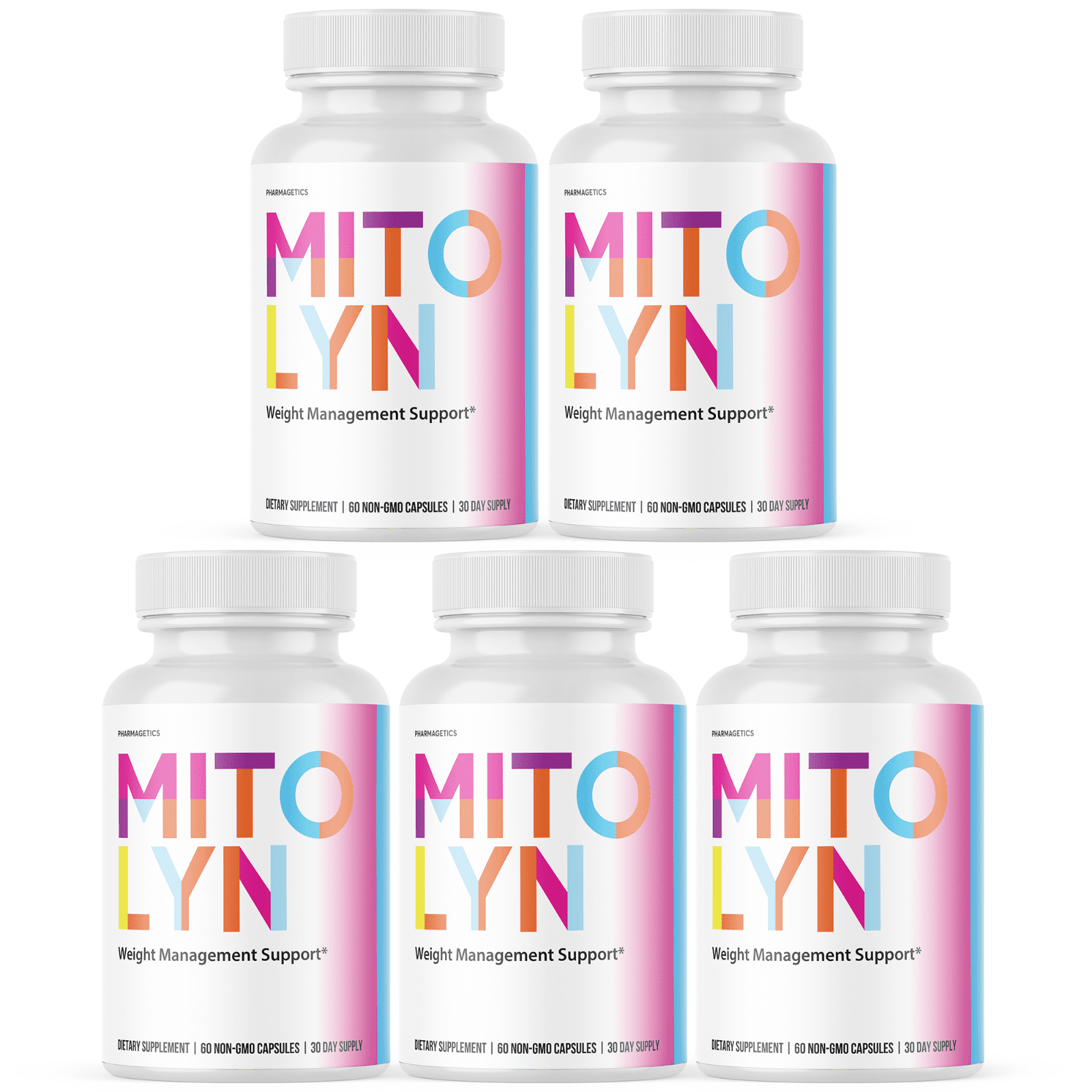 Mitolyn Advanced Weight Loss Support Mito Lyn Maximum Strength - 5 Bottles - Walmart.com