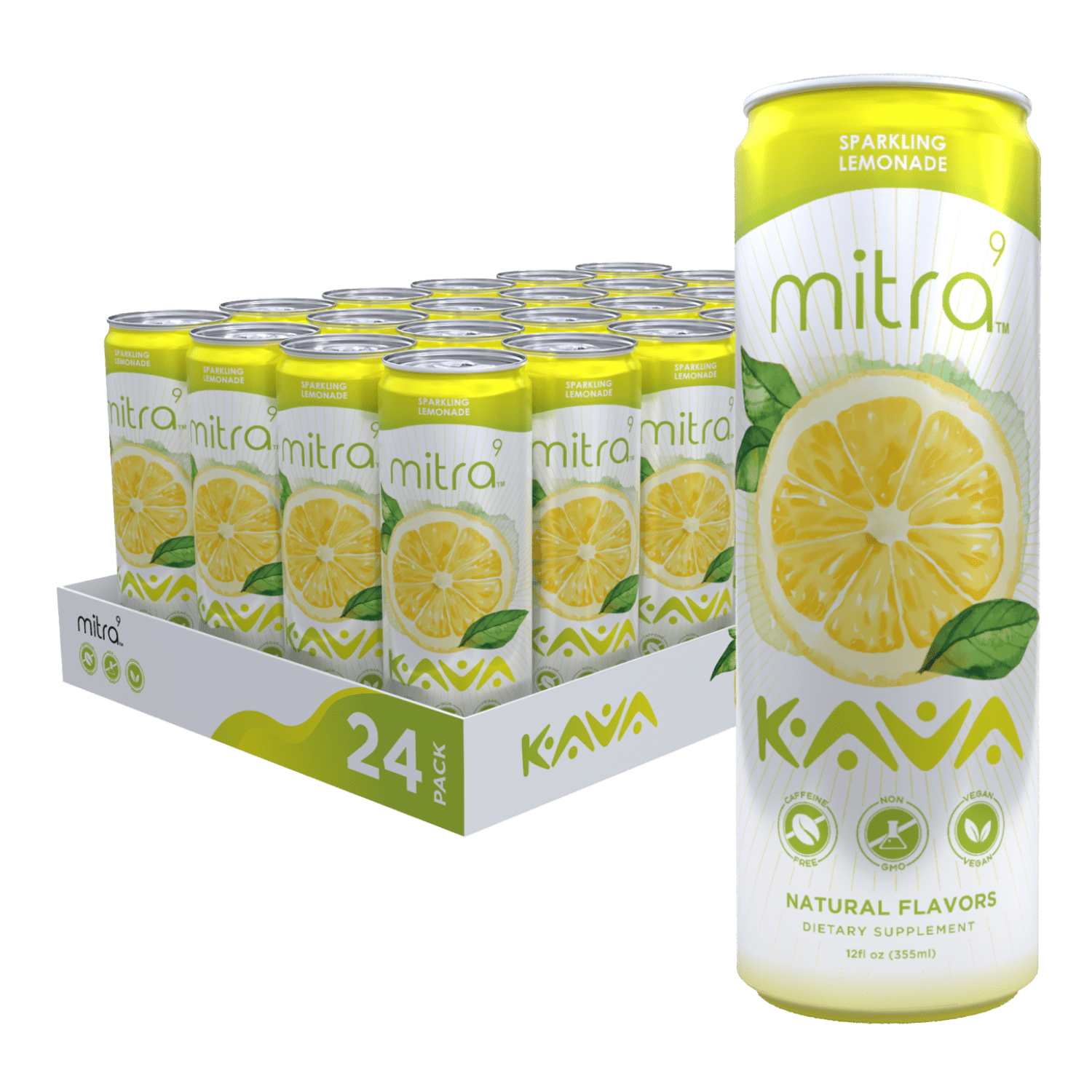 Mitra-9 Botanical Beverages - Plant Based Sparkling Drink with Kava ...