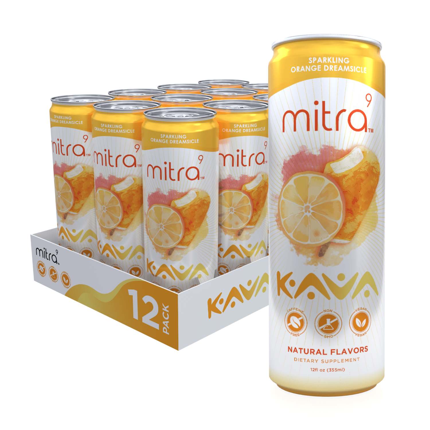 Mitra-9 Botanical Beverages - Plant Based Sparkling Drink with Kava ...
