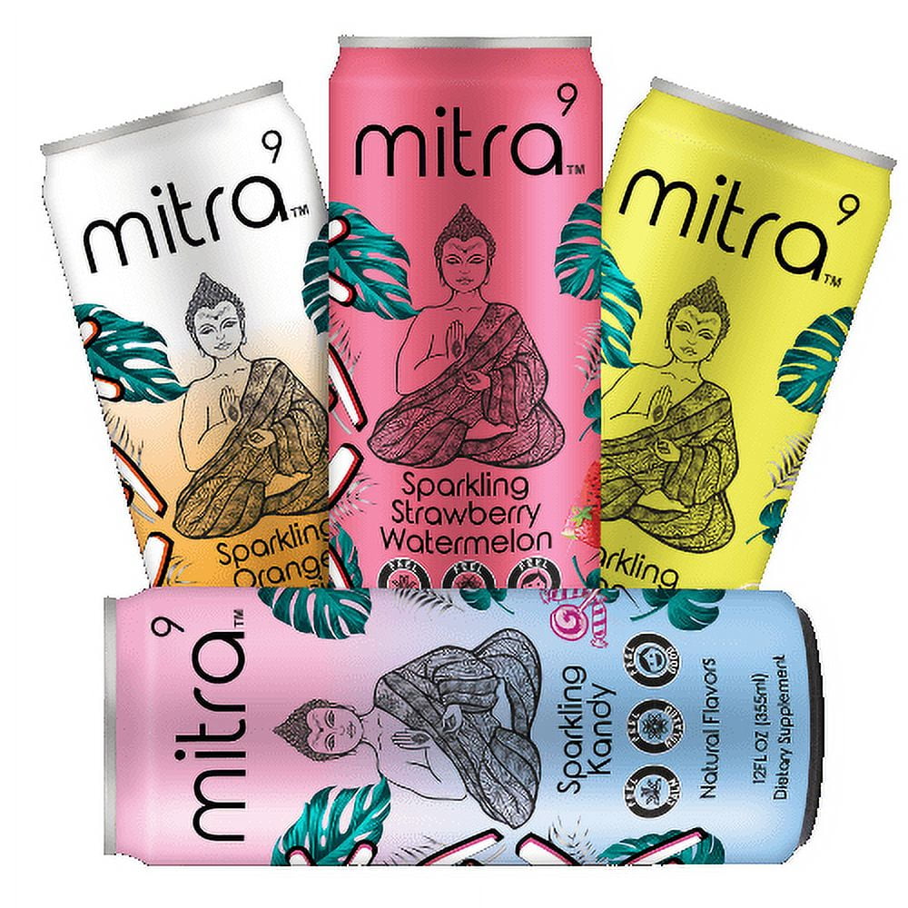 Mitra-9 Botanical Beverages - Plant Based Sparkling Drink with Kava ...