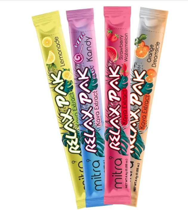 Mitra-9 KavaRelaxPaks - Botanical Beverage Powder with Kava Root ...