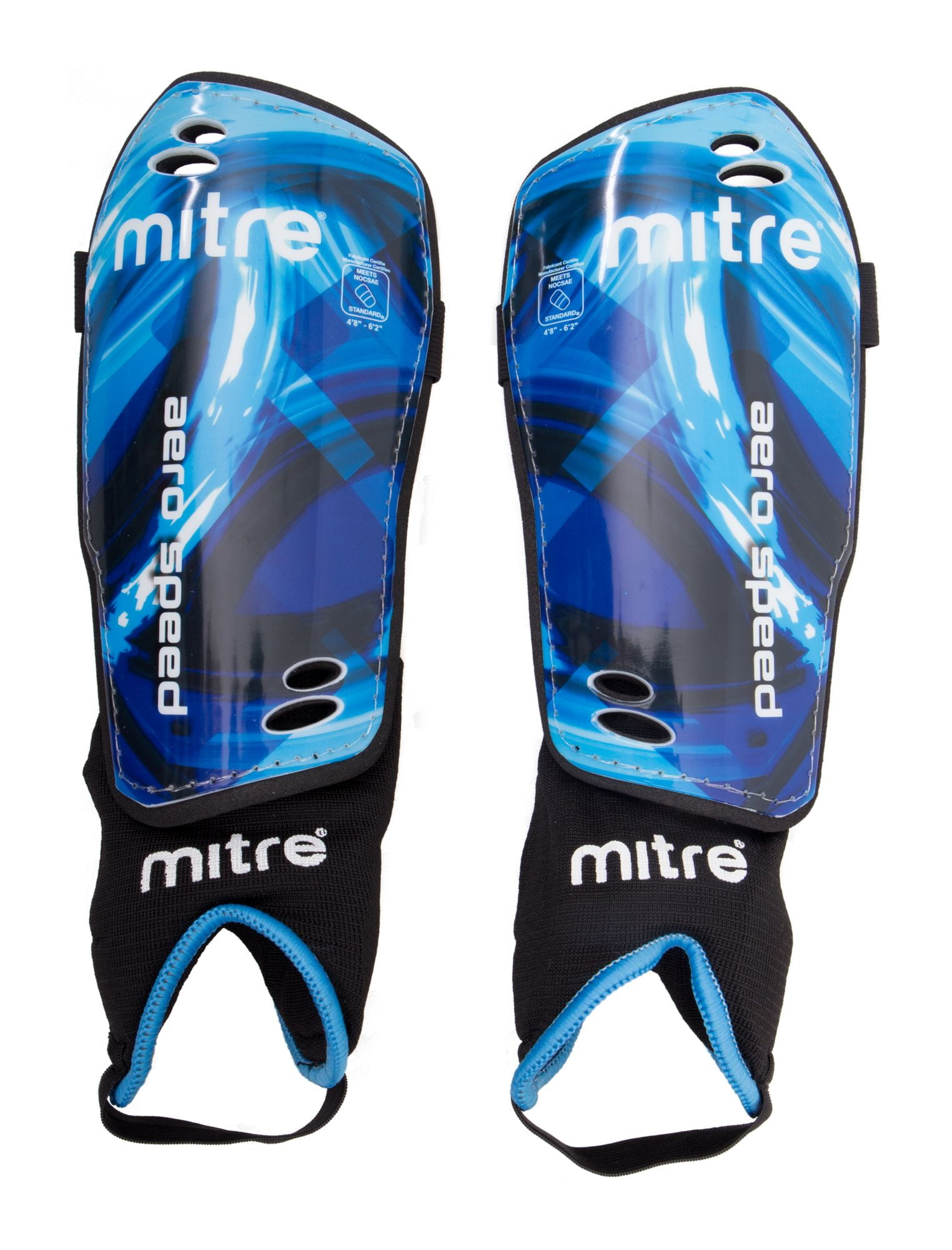 Mitre Youth Aerospeed Soccer Shinguard, Blue - Walmart Business Supplies