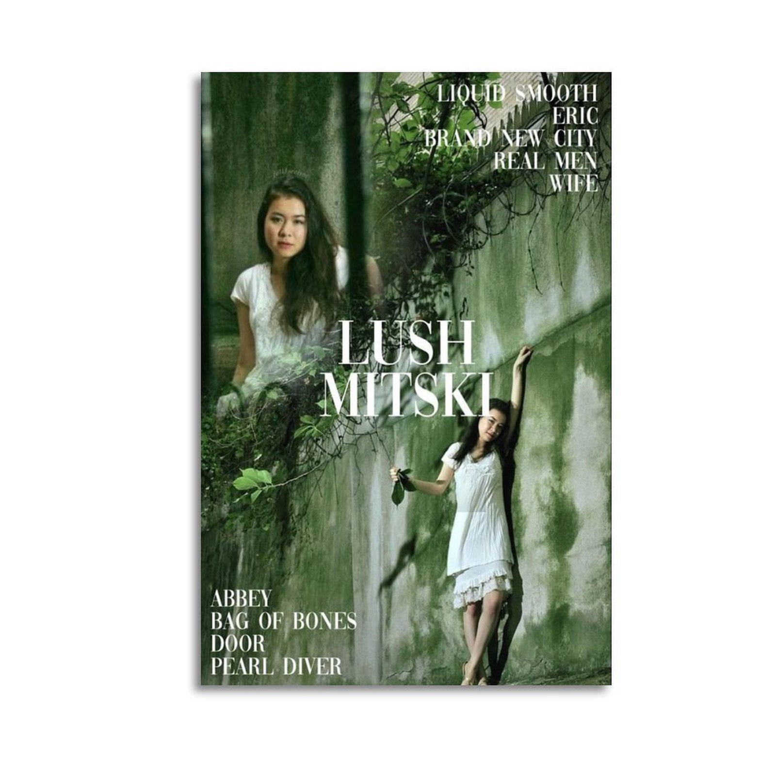 Mitski Lush Poster Decoration Vibrant High-end Wall Posters Retro Room ...