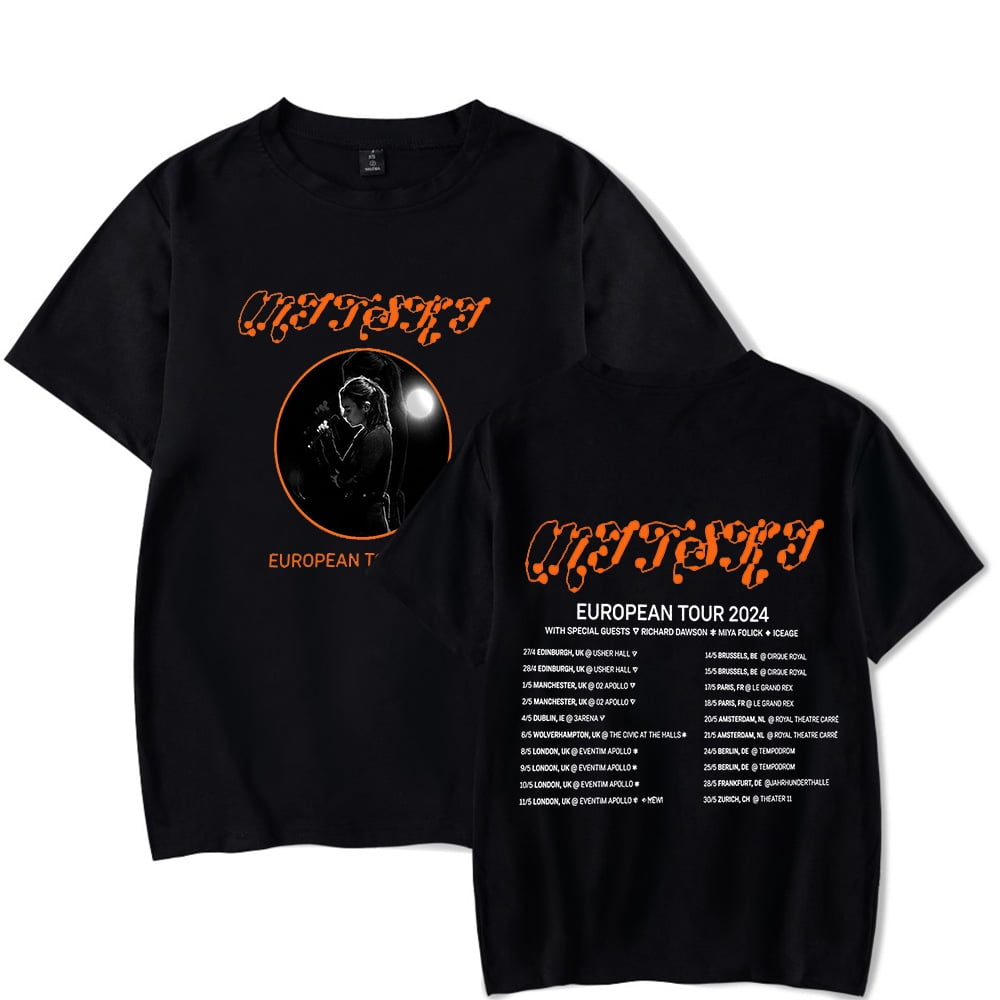 Mitski Mystery Tour 2024 Merch Unisex Short Sleeve Crewneck T-Shirt ...