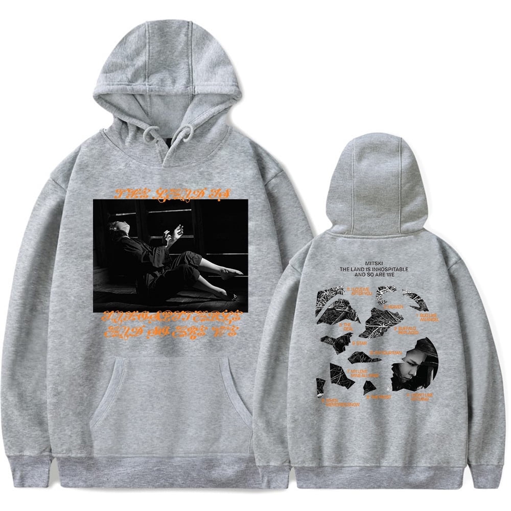 Mitski The Land Is Inhospitable Album-Inspired Unisex Streetwear Hoodie ...