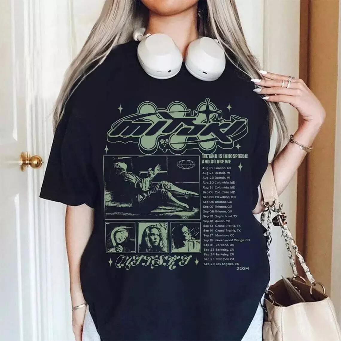 Mitski Tour Shirt Mitski Lamp Tour 2024 Tee Mitski Album Tee - Walmart.com