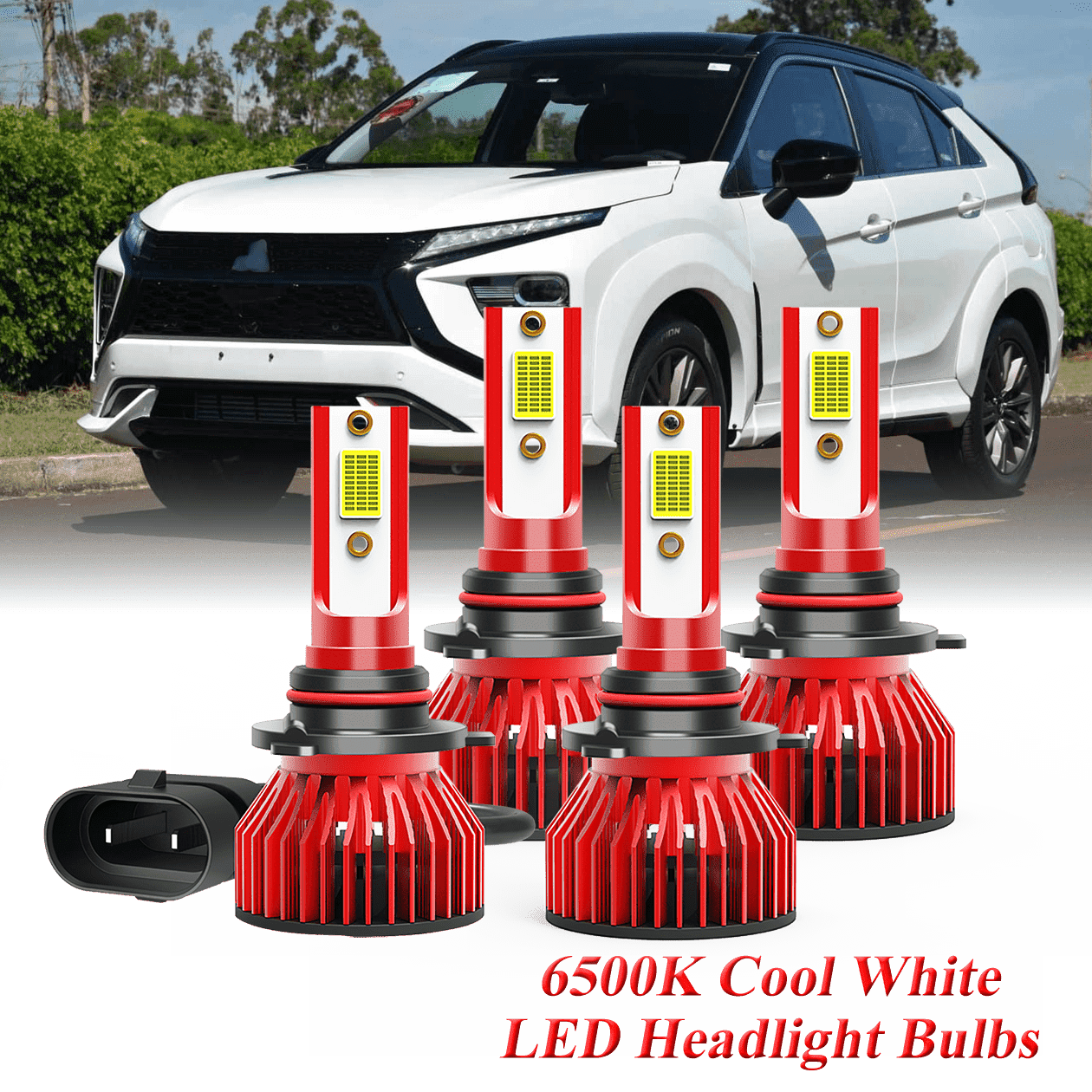 For Mitsubishi Eclipse Cross 2018-2024 High Low Beam Bulb Combo - 30 ...