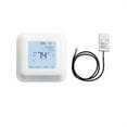 Mitsubishi Wireless Programmable Thermostat, Touch Screen, Backlit ...