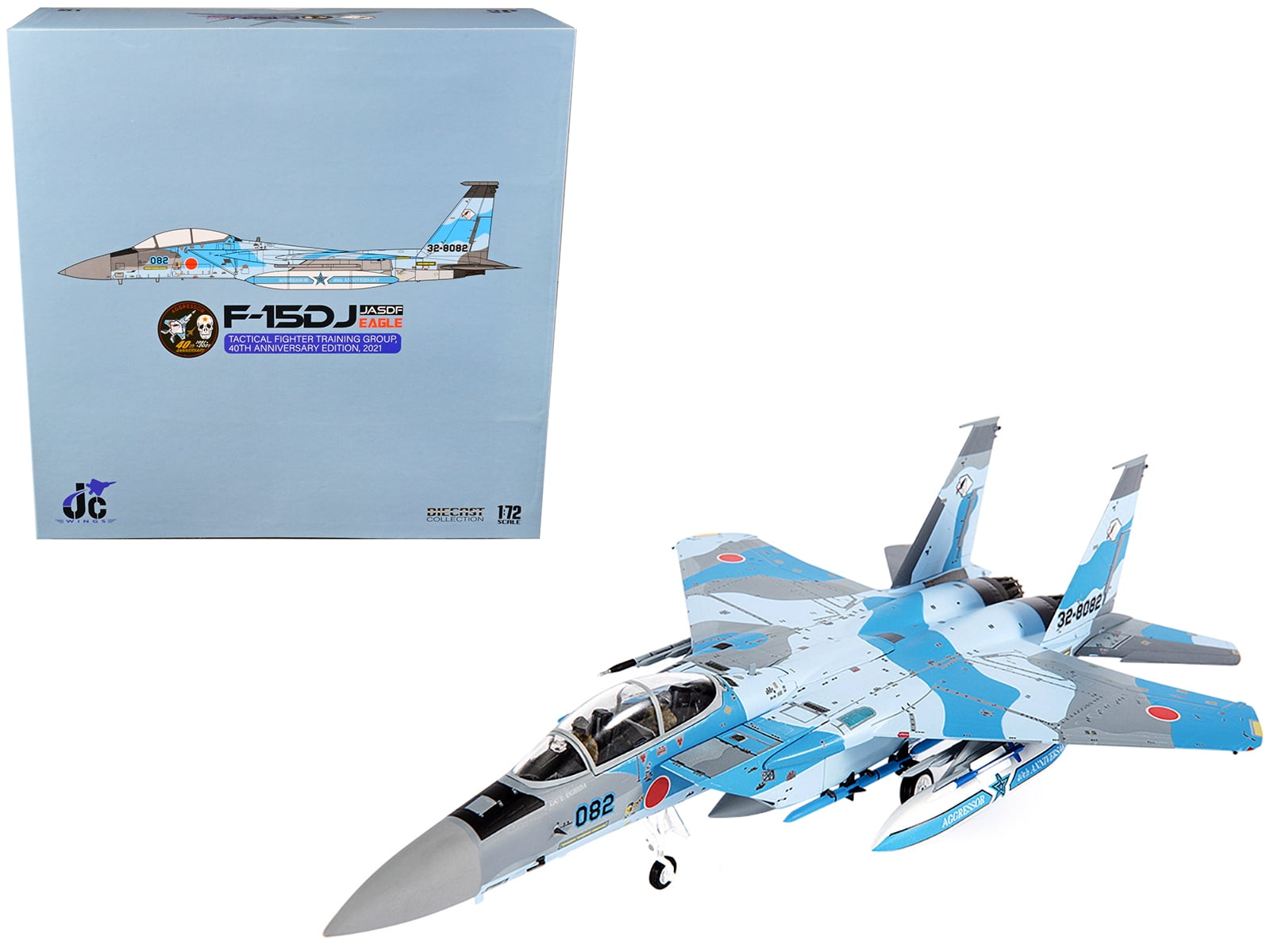 Mitsubishi F-15DJ Eagle Fighter Plane "JASDF Tactical Fighter Training ...
