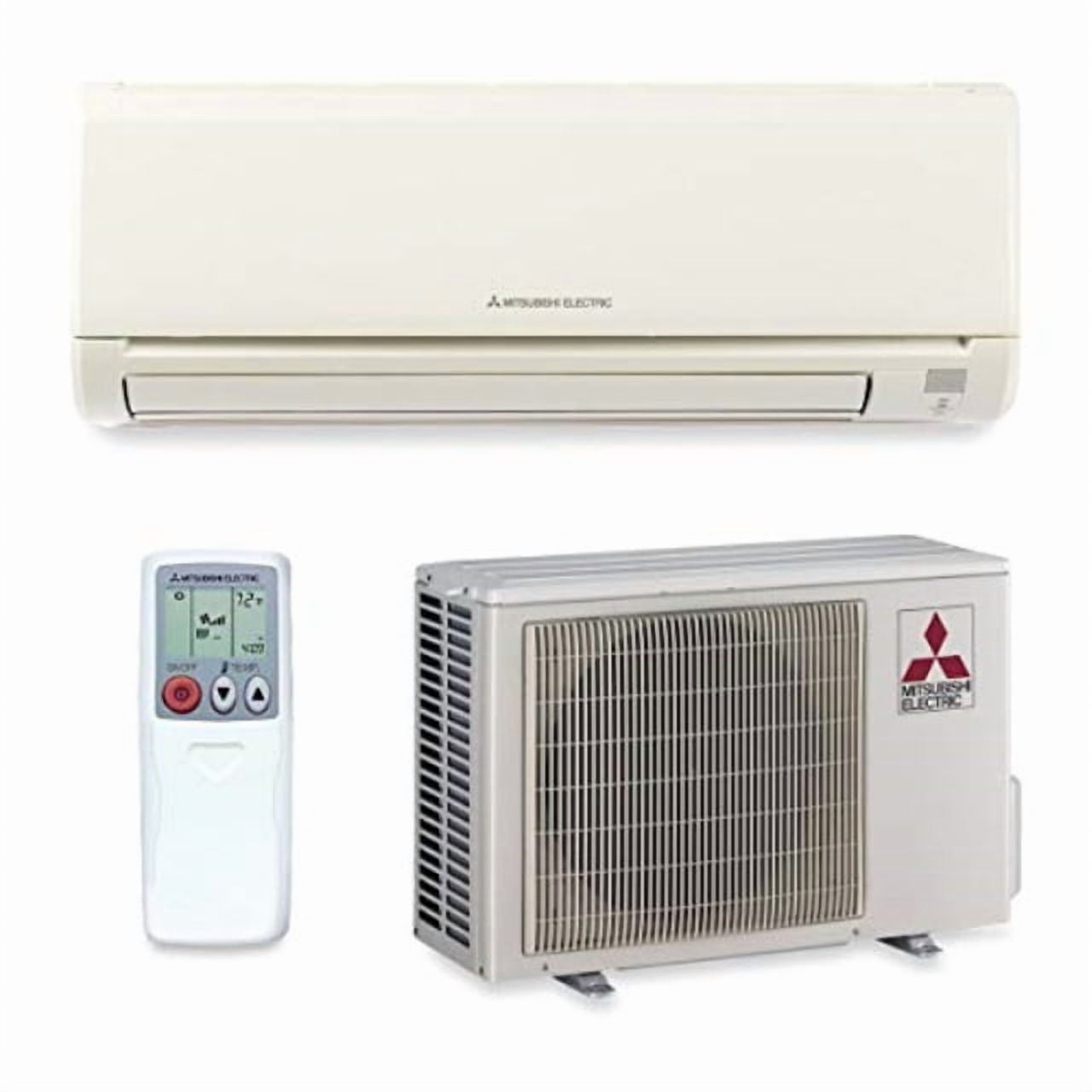 Mitsubishi M-SERIES 12000 BTU Mini-Split Air Conditioner/Heater, White ...