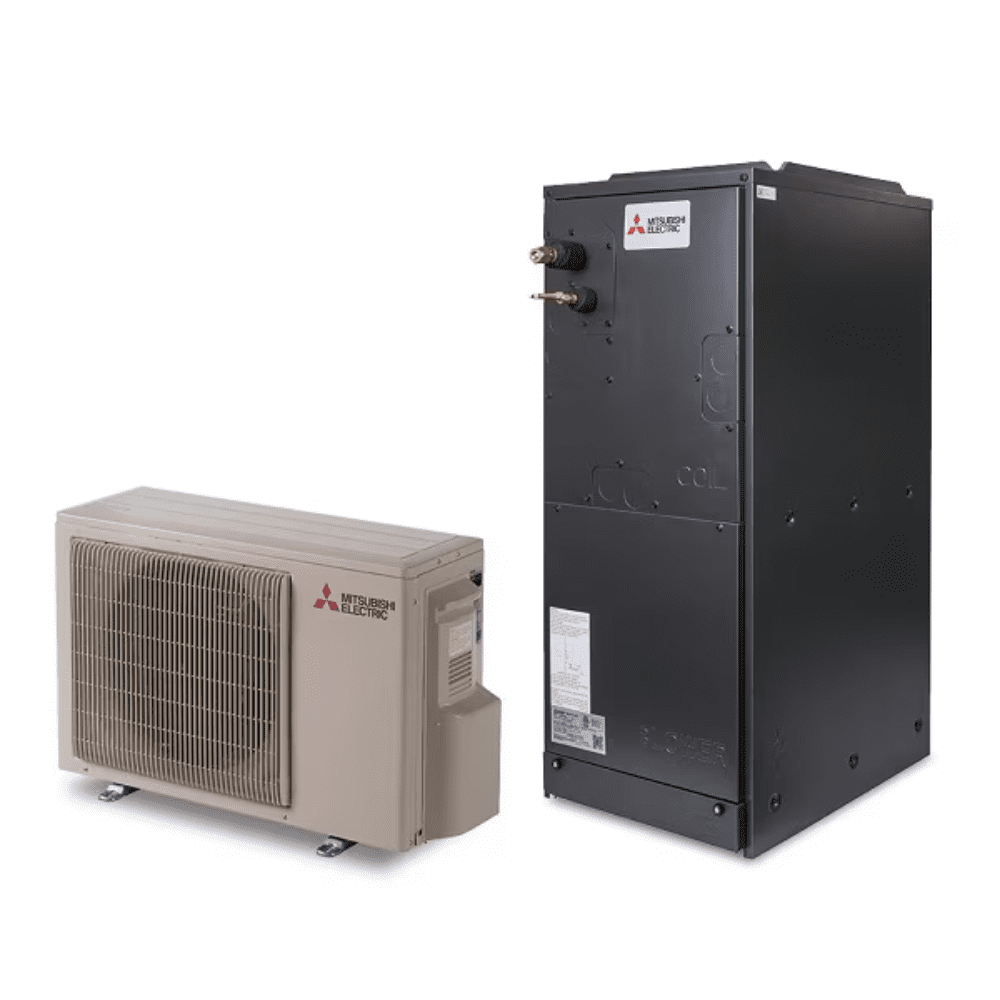 Mitsubishi P-Series 42000 BTU Multi-Position Heat Pump Air Conditioning ...