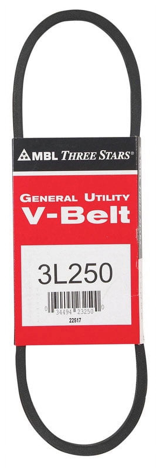 Gates General Utility V-Belt 3L250 - Universal Replacement - 0.38 in W ...