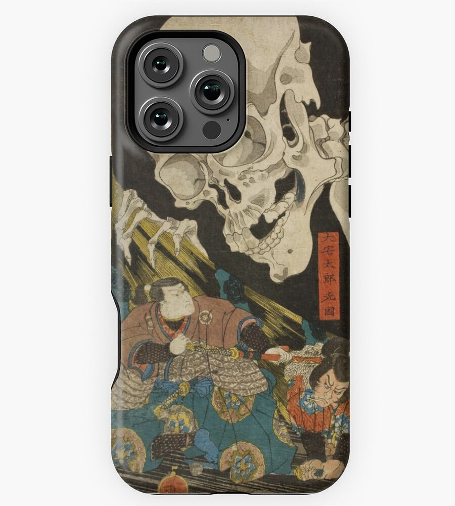 Mitsukuni Defying the Skeleton Spectre Invoked GA5346 Phone Case for ...