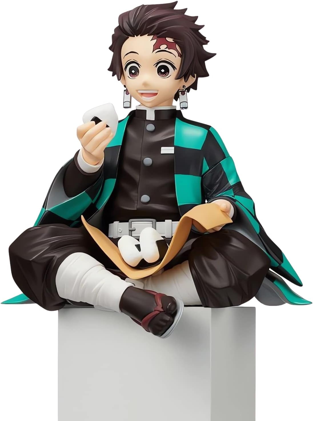 Mitsuri Kanroji Action Figure Ghost Slayer Figure Eat Rice Balls Series ...